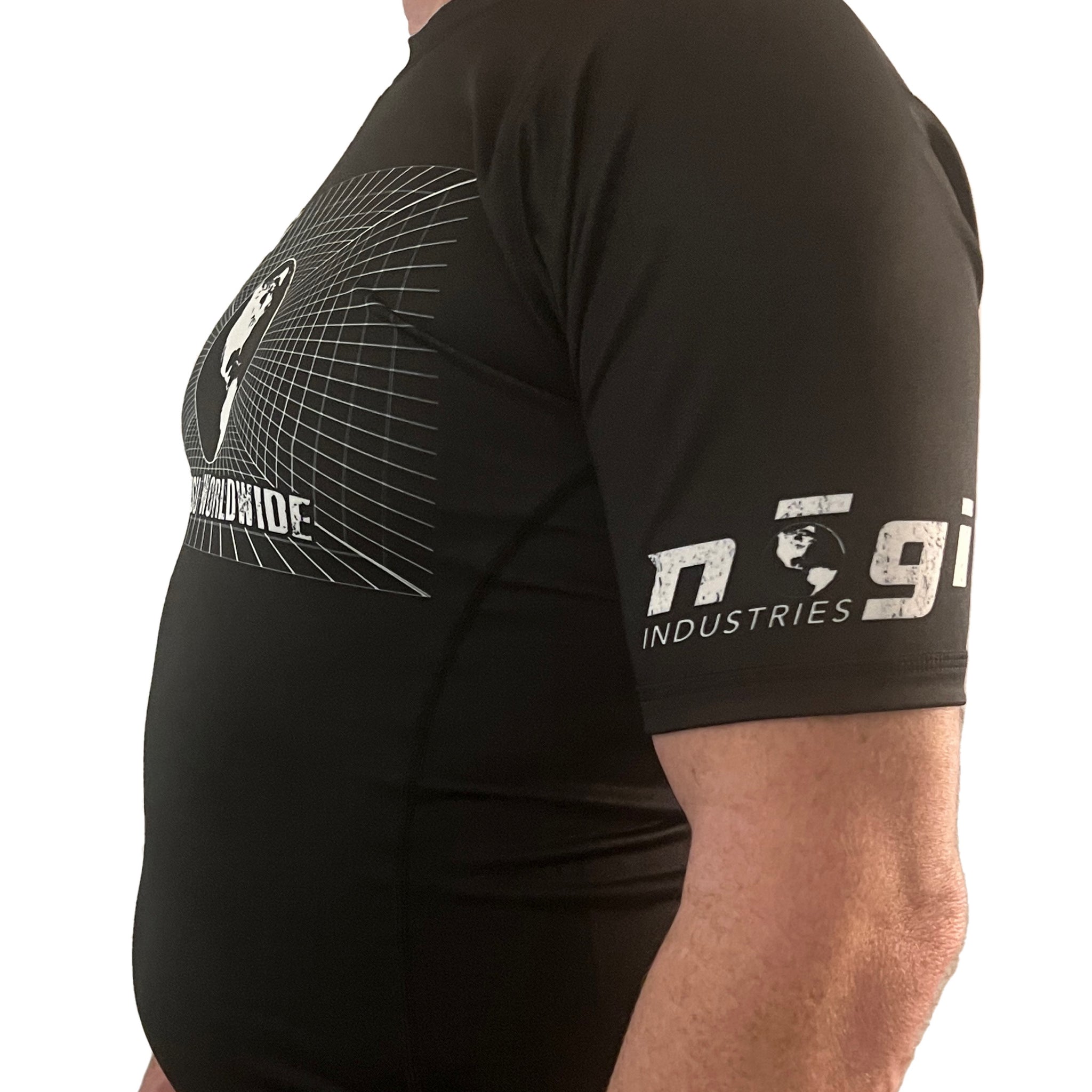 Jiujitsu Worldwide Short Sleeve Rash Guard - Made in USA – NoGi Industries