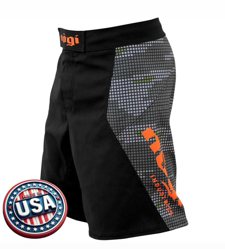 BJJ Grappling and MMA Fight Shorts - Made in the USA - Nogi Industries ...