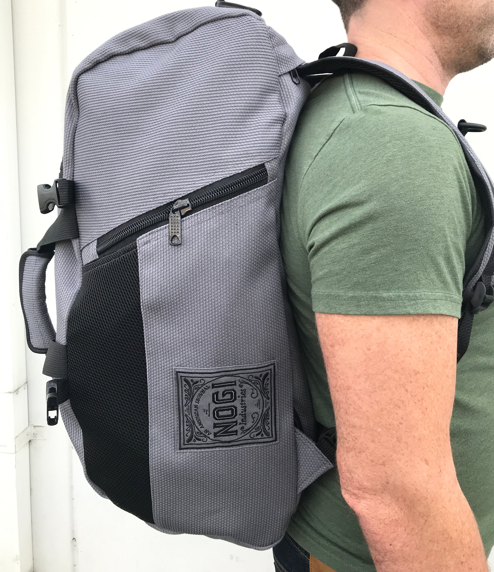 Nogi Tyme 3 Way Convertible Large Gear Bag - GRAY – NoGi Industries